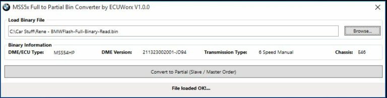 New Binary Conversion Tool released! - ECUWorx