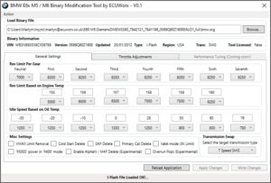 E60/E61 M5 & E63/E64 M6 (MSS65) Binary Modification Tool Update - ECUWorx